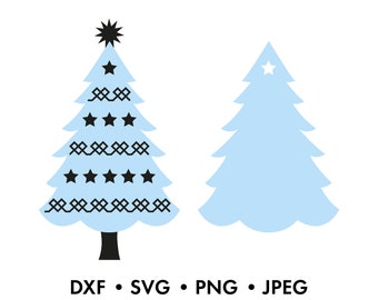 Plotterdatei tannenbaum svg - Etsy.de