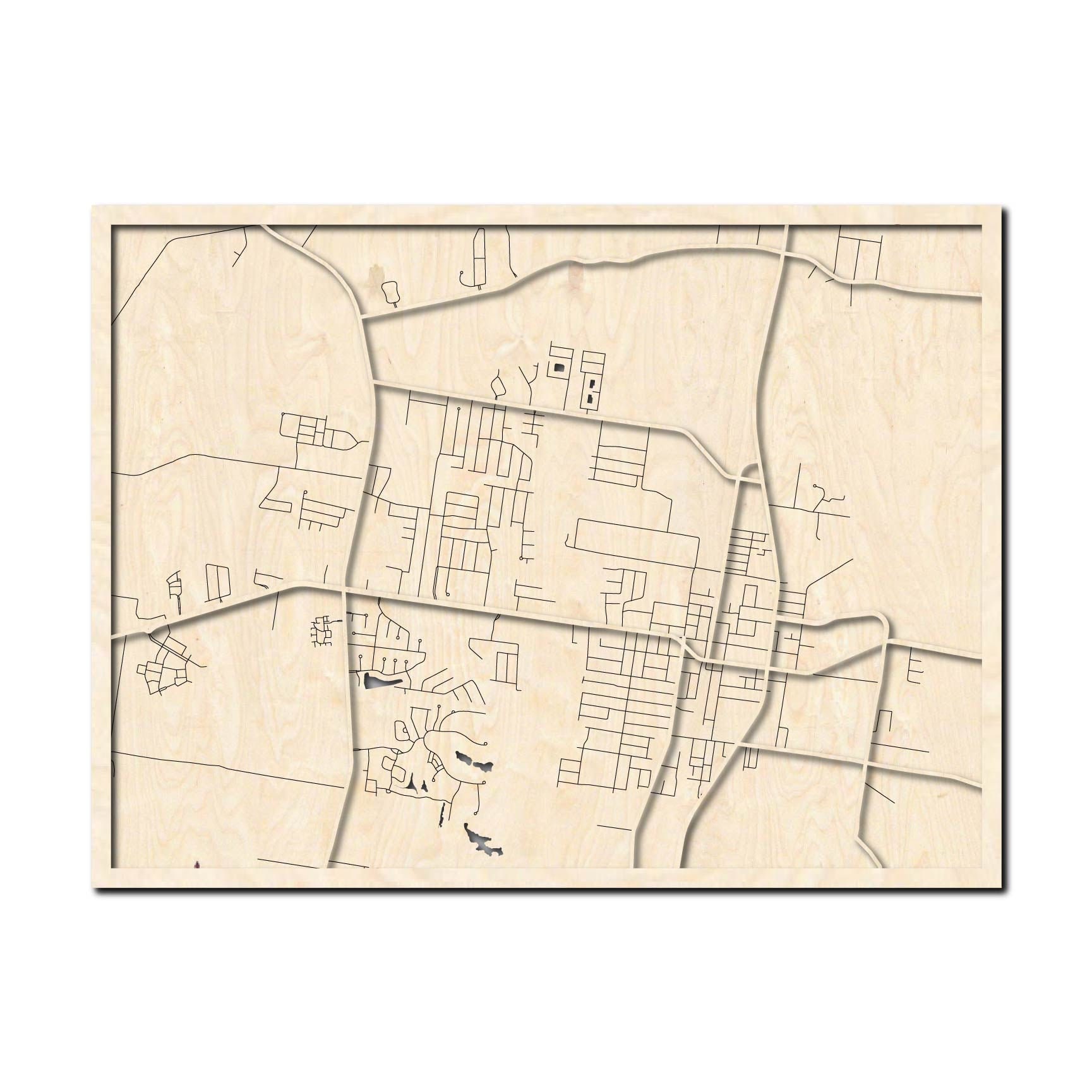 Zachary La City Map - Etsy