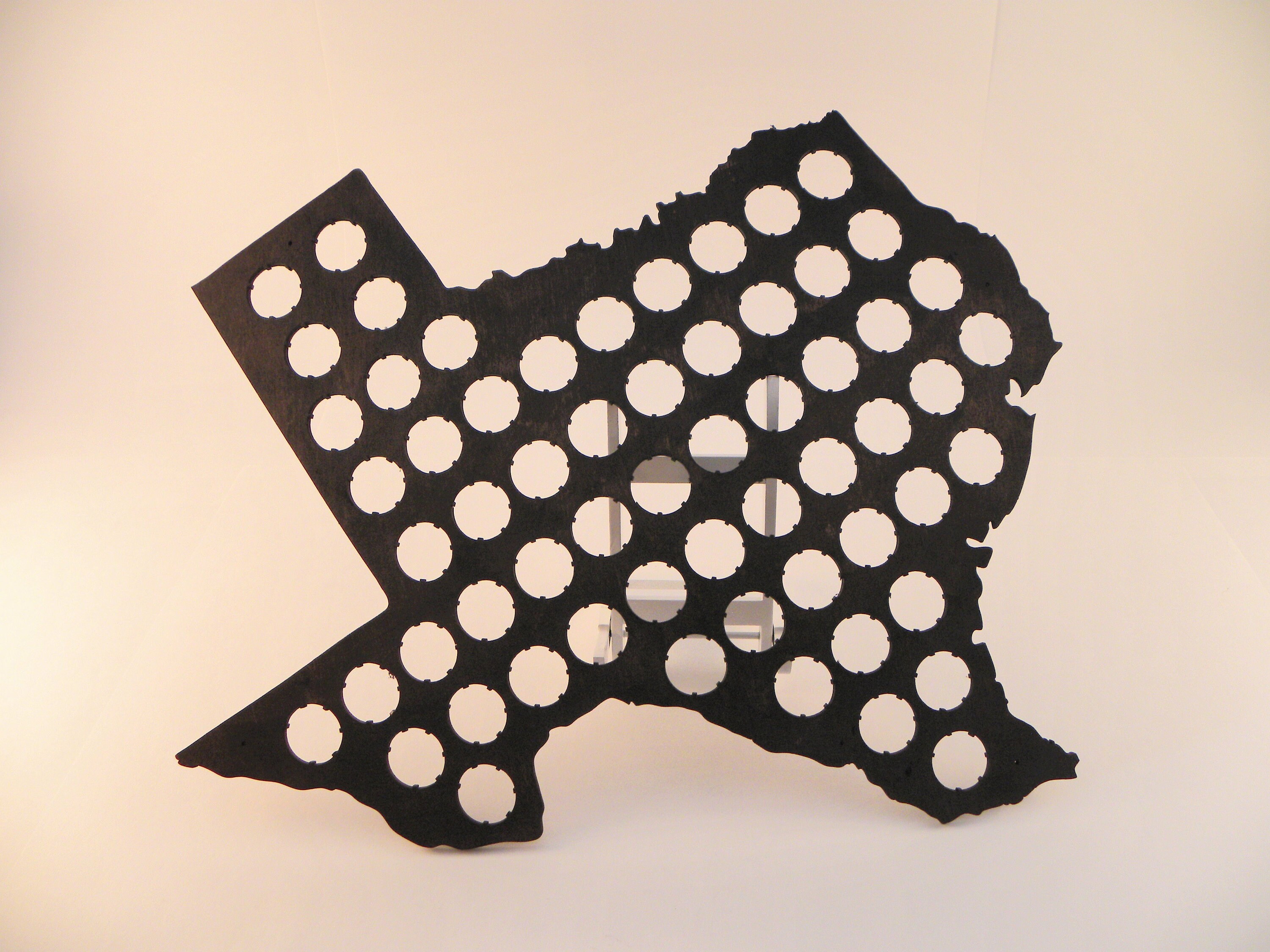 Texas Beer Cap Map - Etsy