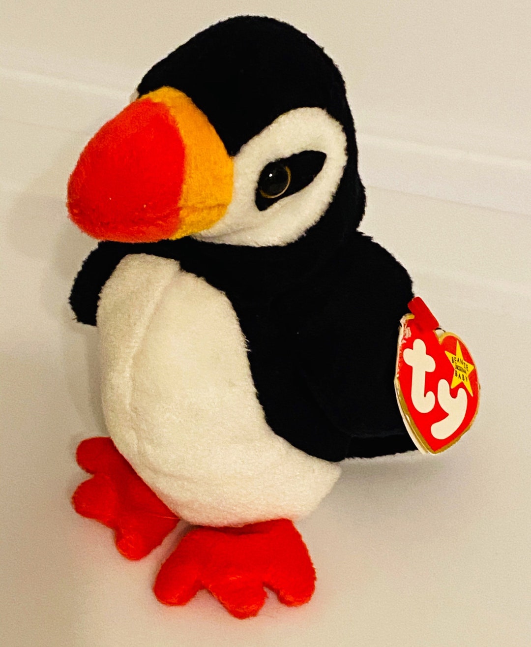 Puffer the Puffin Beanie Baby - Etsy