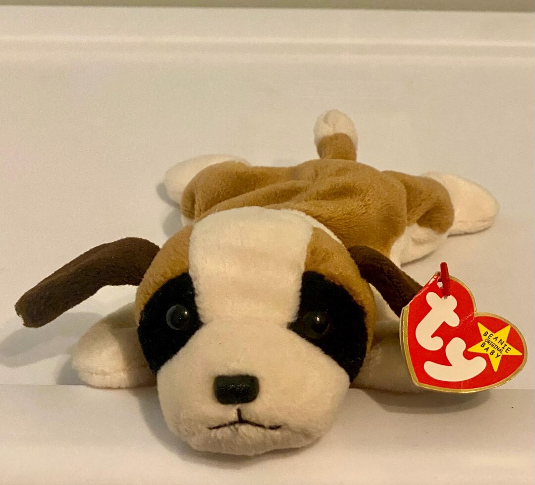 1996 Ty Beanie Baby Bernie, Retired Rescue Dog - Etsy