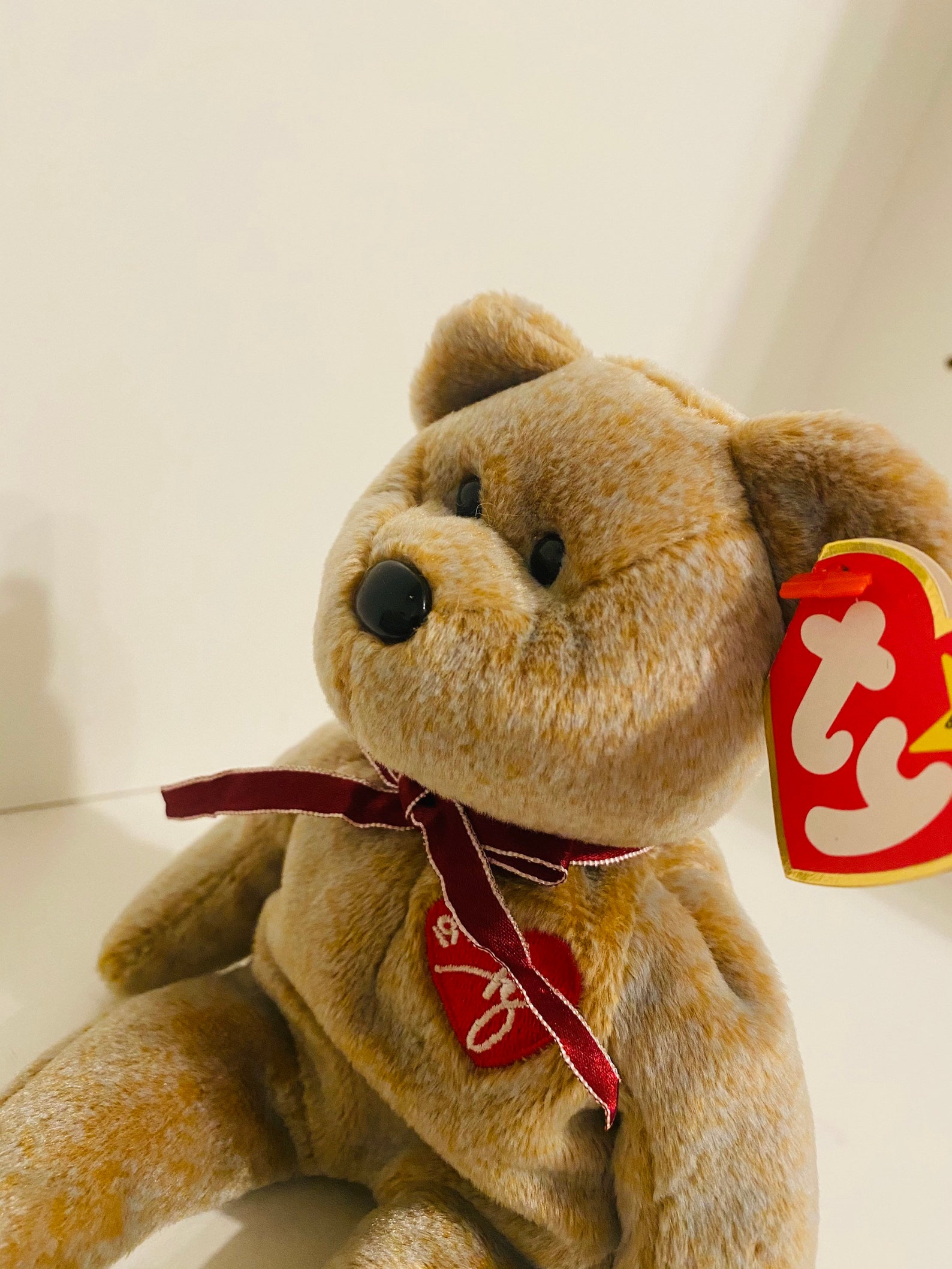 Ty 1999 Signature Bear Beanie Baby - Etsy