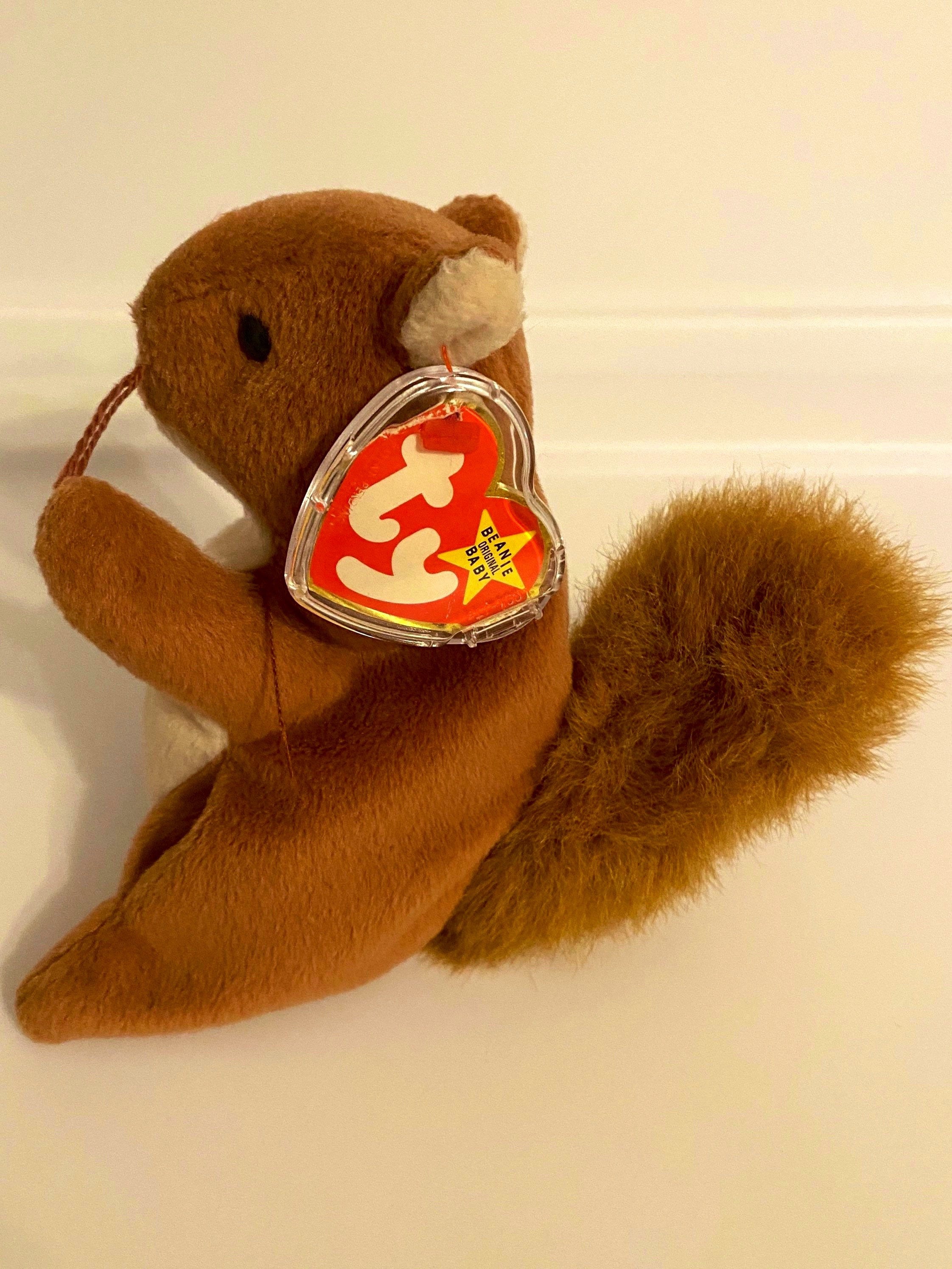 Extreme Rare Ty Nuts Original Beanie Baby 1996 Style # 4114 , Error ...