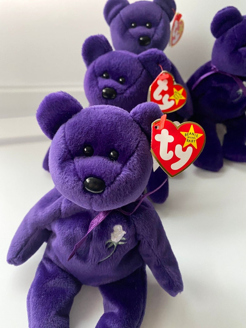 Ty Beanie Babies Princess the Memorial Bear - Etsy