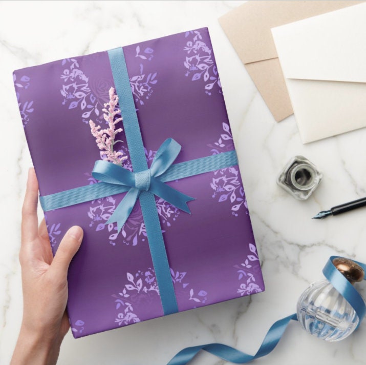 Purple Wrapped Present
