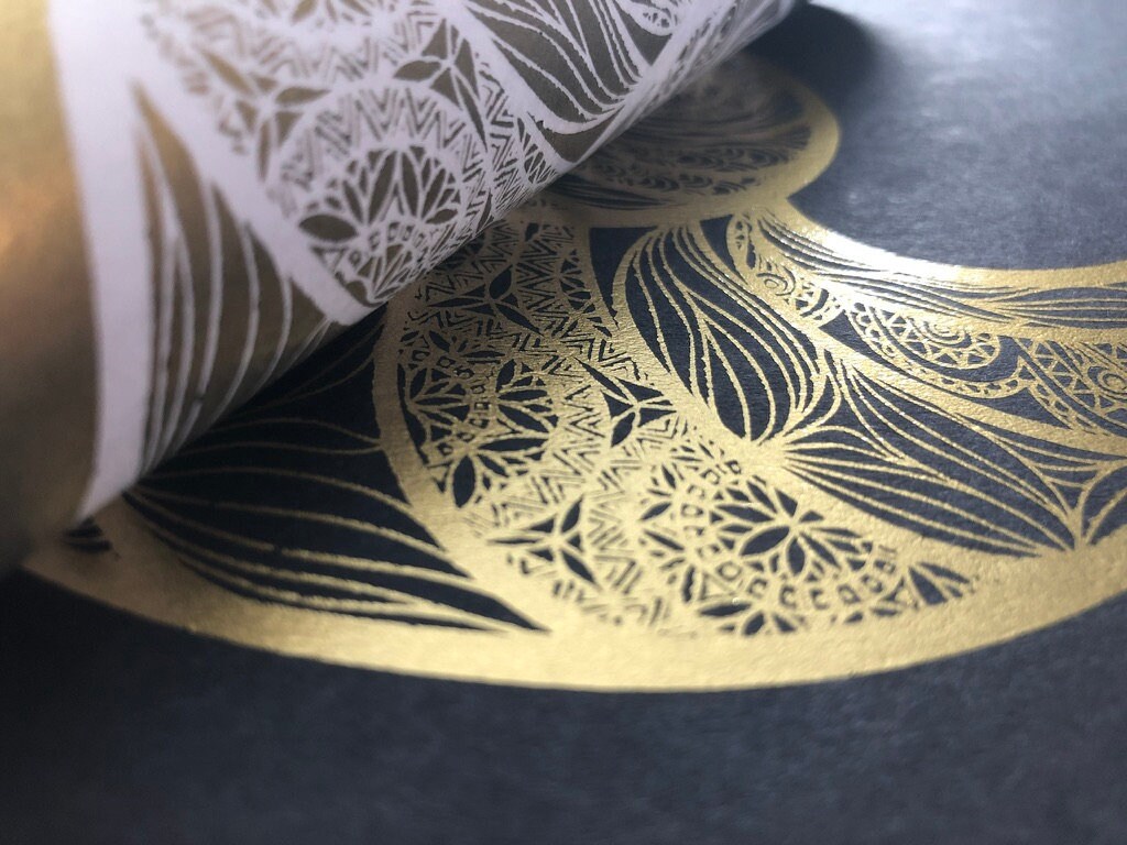 Custom Metallic Gold & Silver Printed Transfers, Professional Highly ...