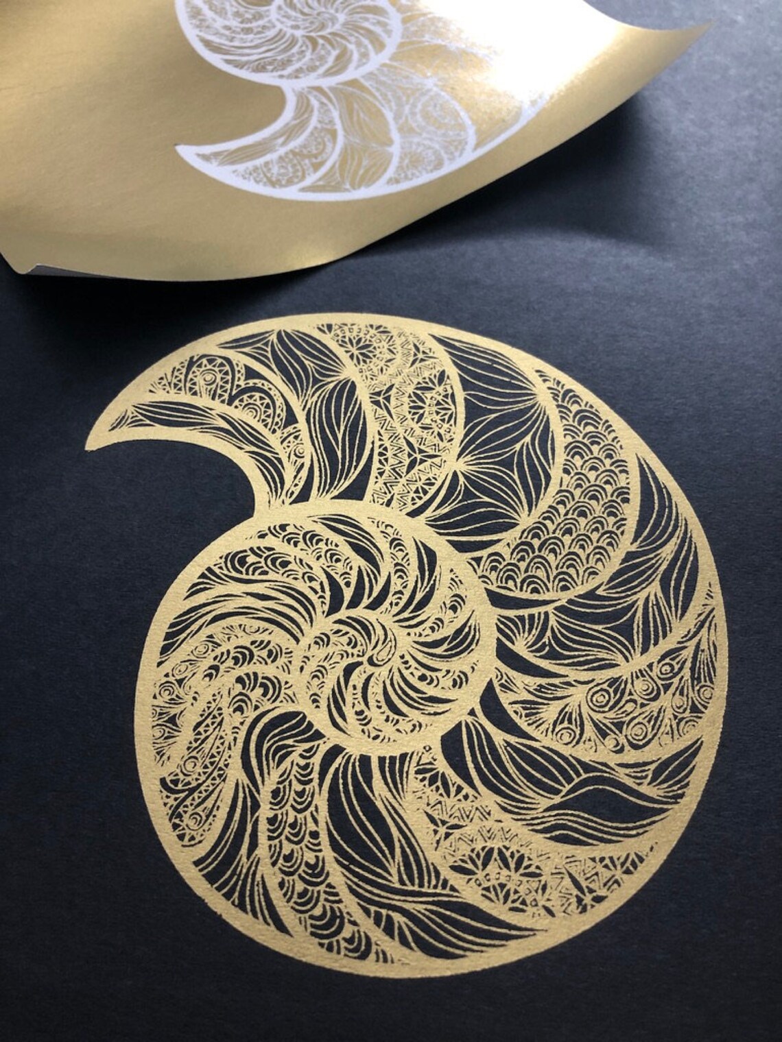Custom Metallic Gold & Silver Printed Transfers, Professional Highly ...
