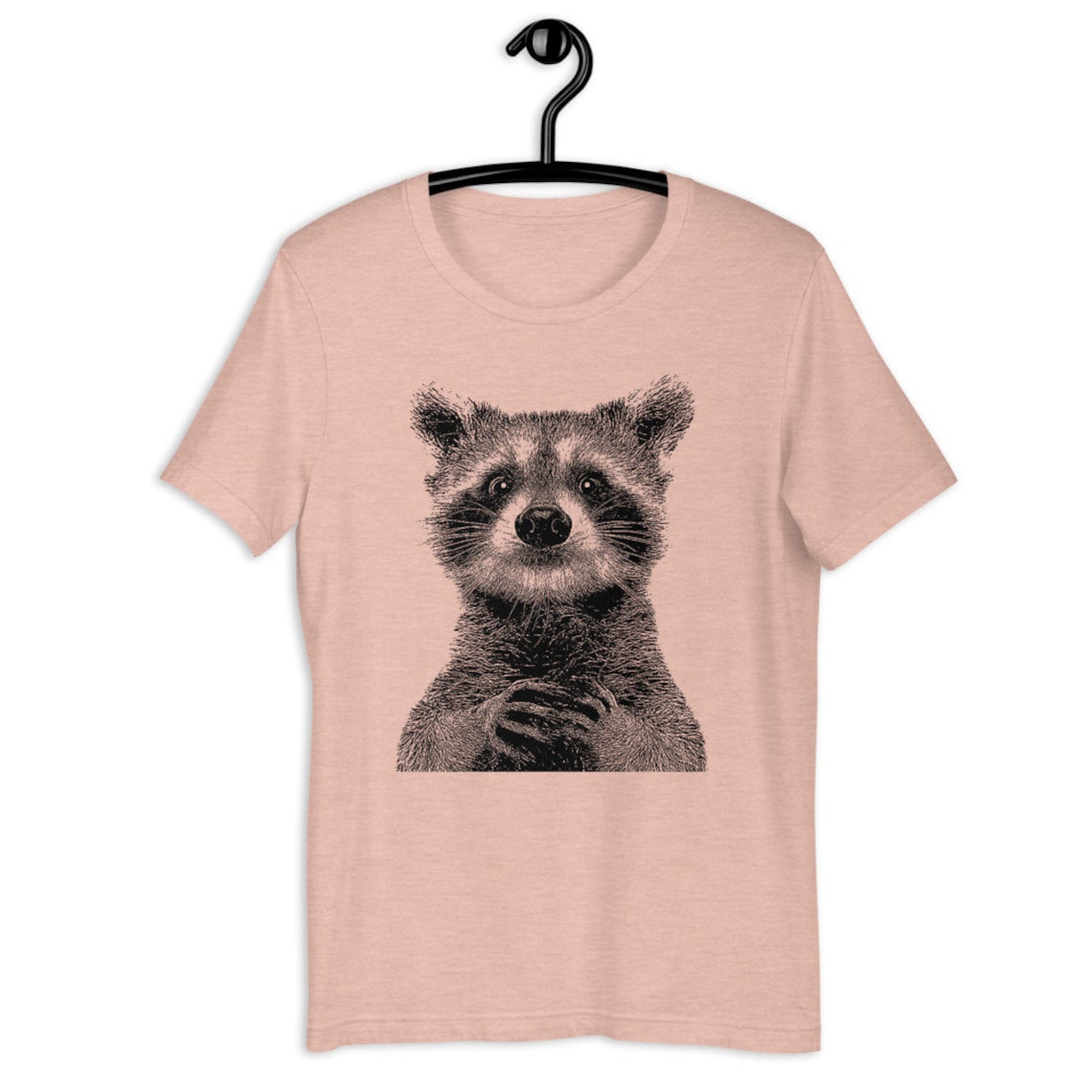 Raccoon T-shirt Animal Shirts Animal Printfunny Raccoon - Etsy UK