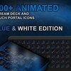 500+ Animated Stream Deck and Touch Portal Icon Set RED & White/grey ...