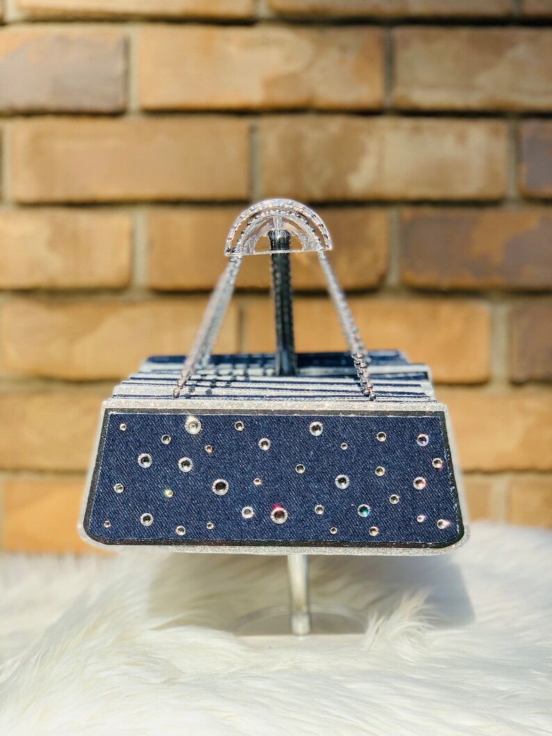 Denim and Diamonds Galore Hershey Purse - Etsy