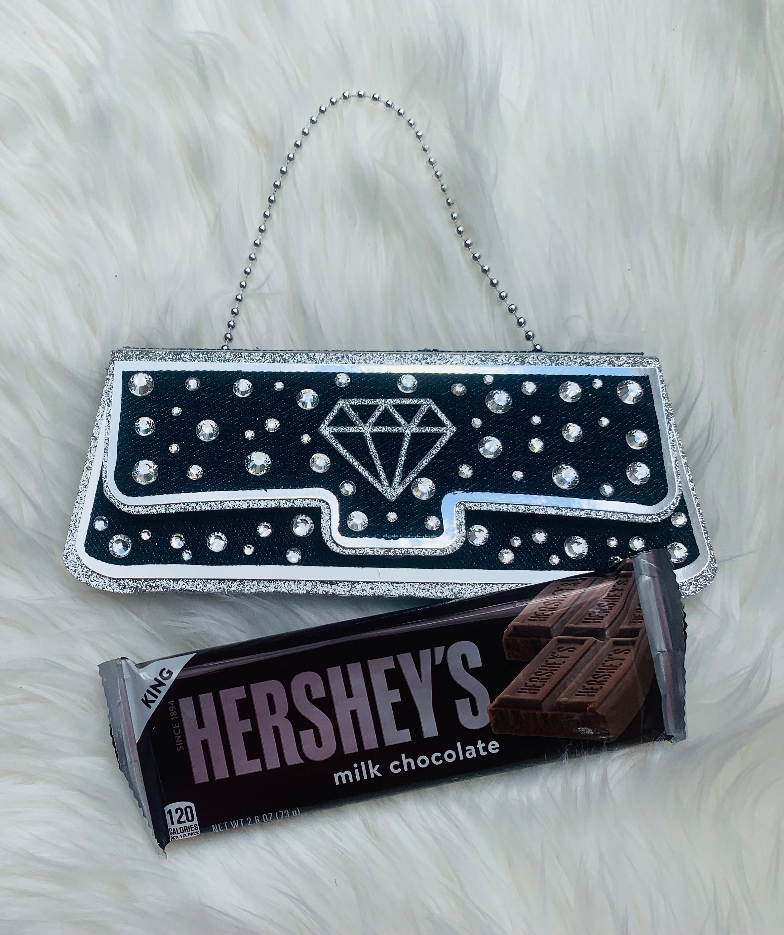 Denim and Diamonds Galore Hershey Purse - Etsy