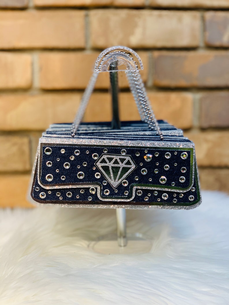 Denim and Diamonds Galore Hershey Purse - Etsy