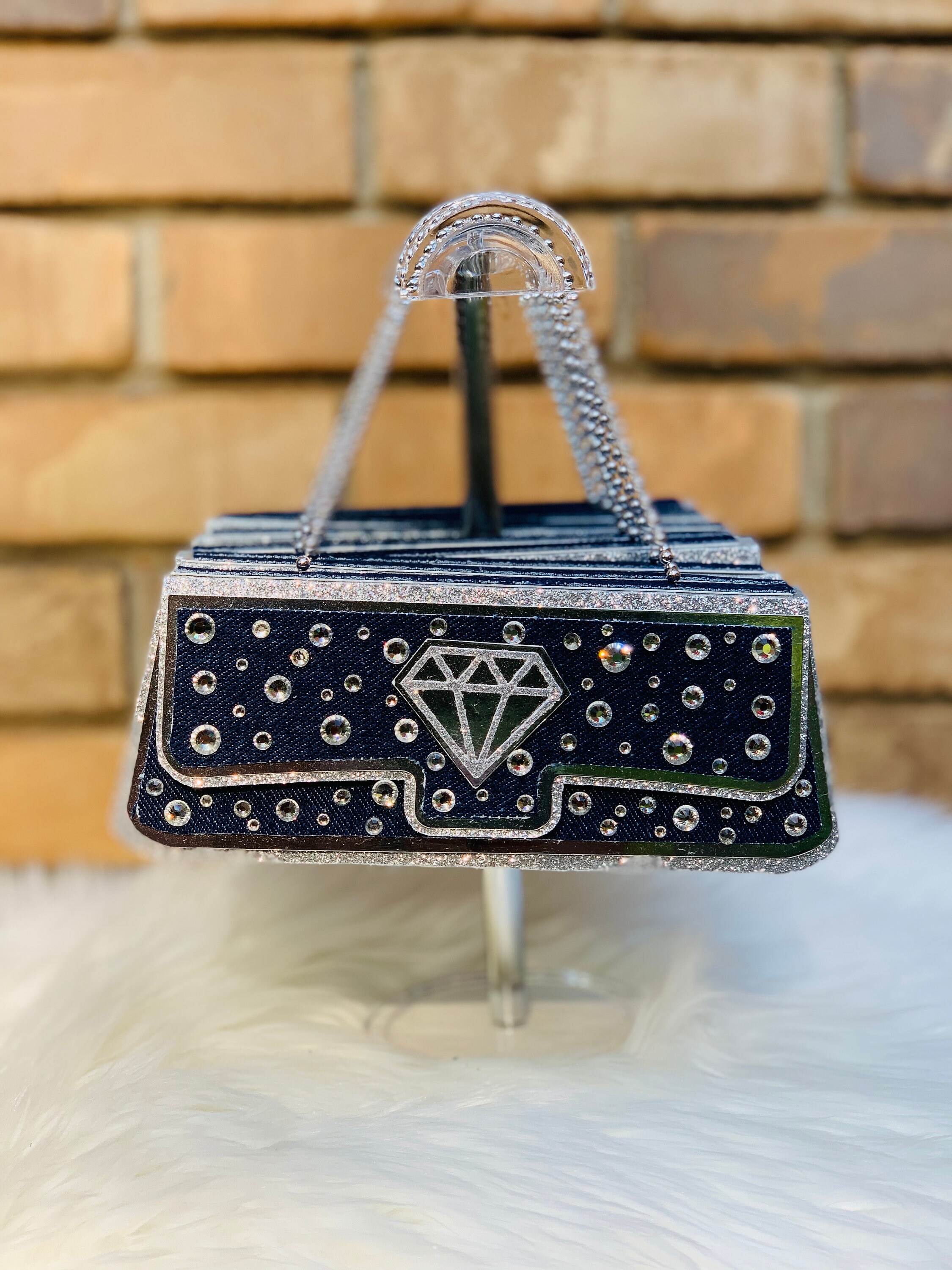 Denim and Diamonds Galore Hershey Purse - Etsy