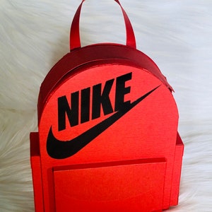 3D Cardstock Bookbag Template, Backpack Party Favor SVG (digital ...