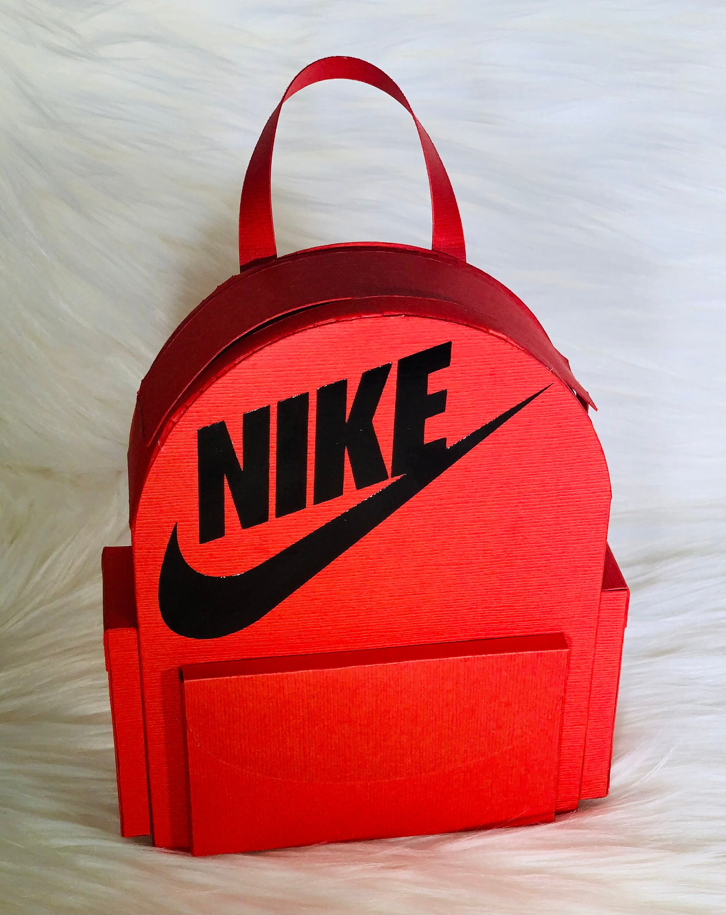 3D Cardstock Bookbag Template, Backpack Party Favor SVG (digital ...