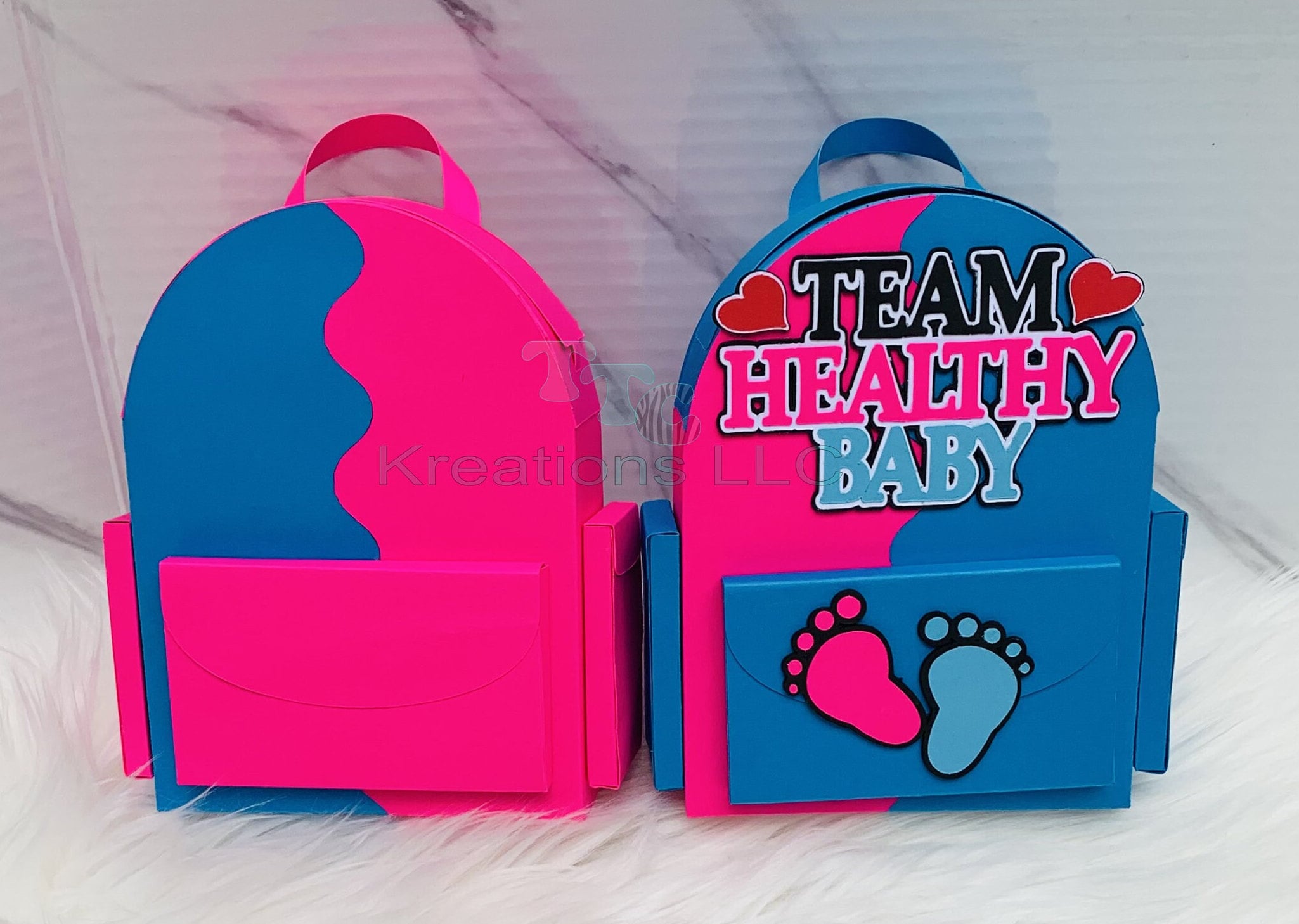 Team Healthy Baby Book Bag Party Favor, Backpack Party Favor, Party ...