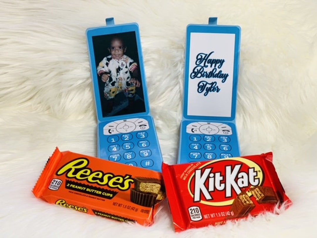 3D Flip Phone, PDF SVG, Cardstock Cellphone Case SVG, Party Favor Svg ...