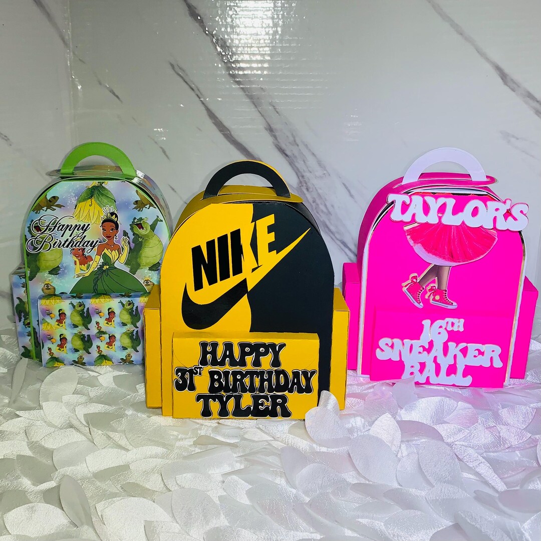 Custom Backpack Party Favor, Bookbag Party Favor, Party Favor Bag ...