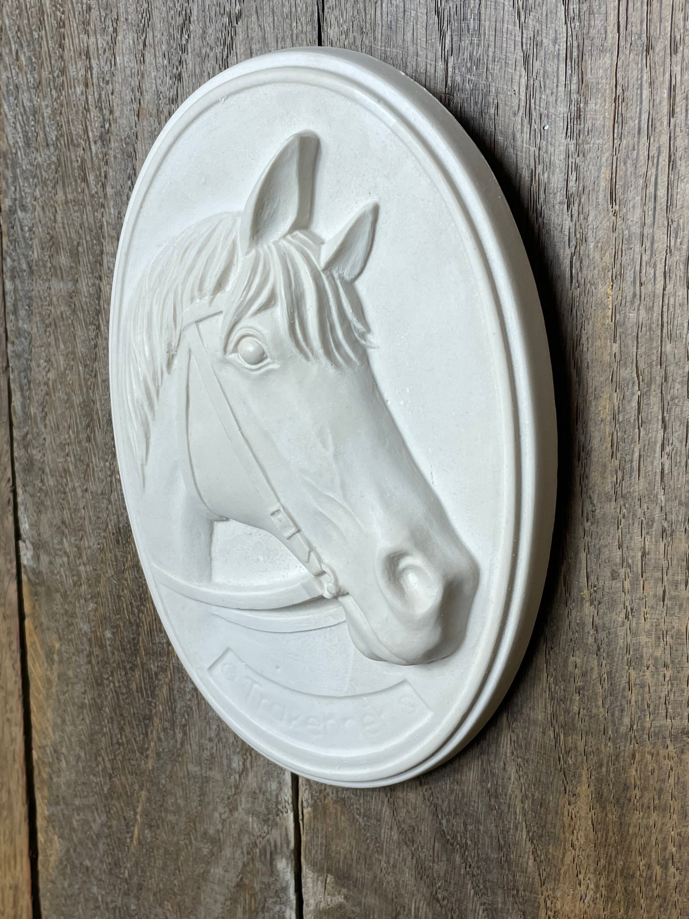 Trakehner , Plaster Plaque, Wall Art , Horse , Stables , Gift , Plaster ...