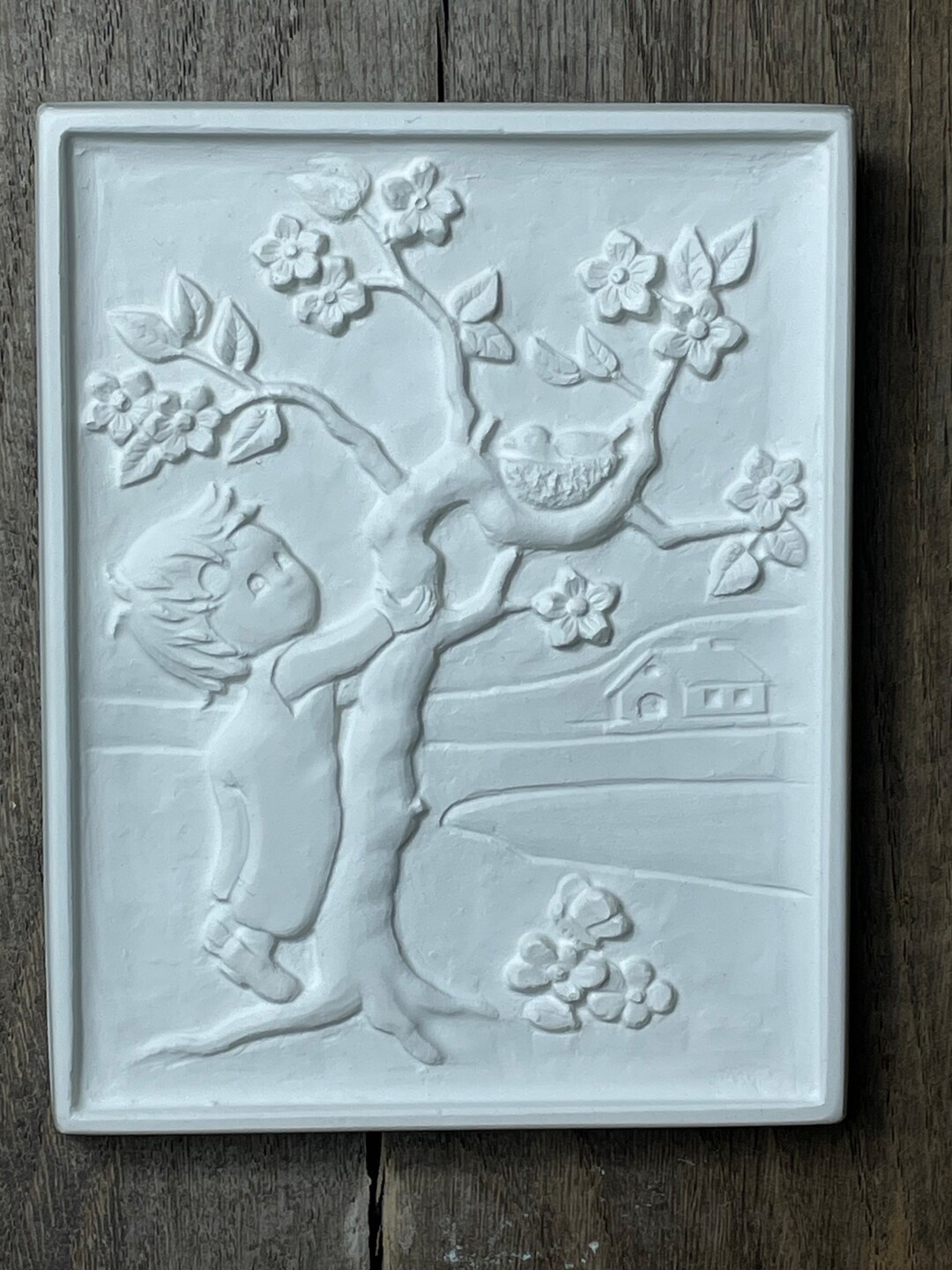 Four Seasons,spring , Plaster Plaque , Plaster Cast , Wall Art , Gift ...