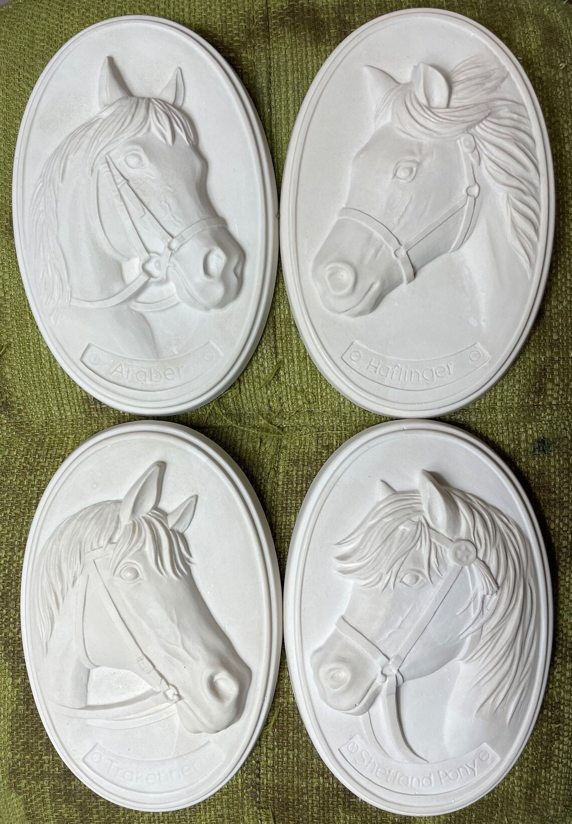 Trakehner , Plaster Plaque, Wall Art , Horse , Stables , Gift , Plaster ...
