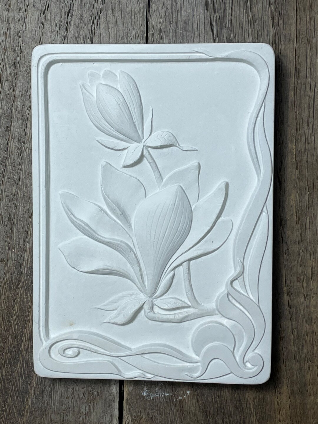 Lilly Flowers , Plaster Plaque , Wall Art , Garden , Gift , Plaster ...