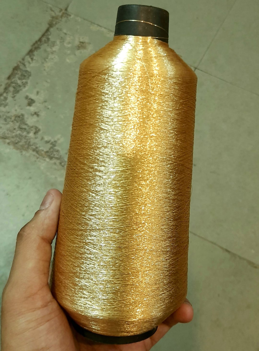 Zari Thread | Metallic Floss Yarn | Hand Machine Embroidery | Artwork ...