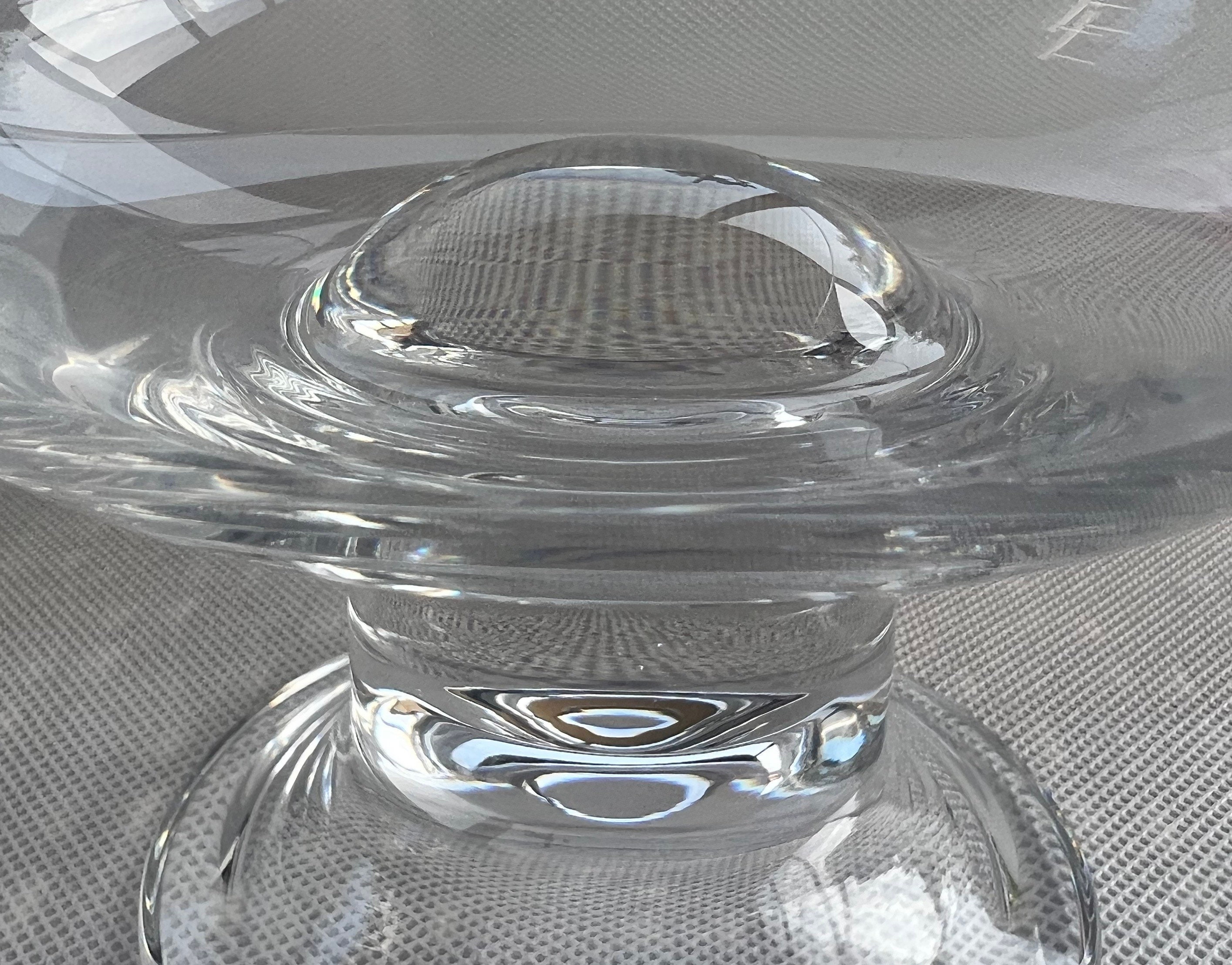 Vintage Rosenthal Studio Line Crystal Bowl/compote - Etsy