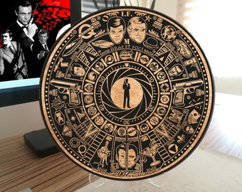 James Bond Aztec Calendar - Etsy
