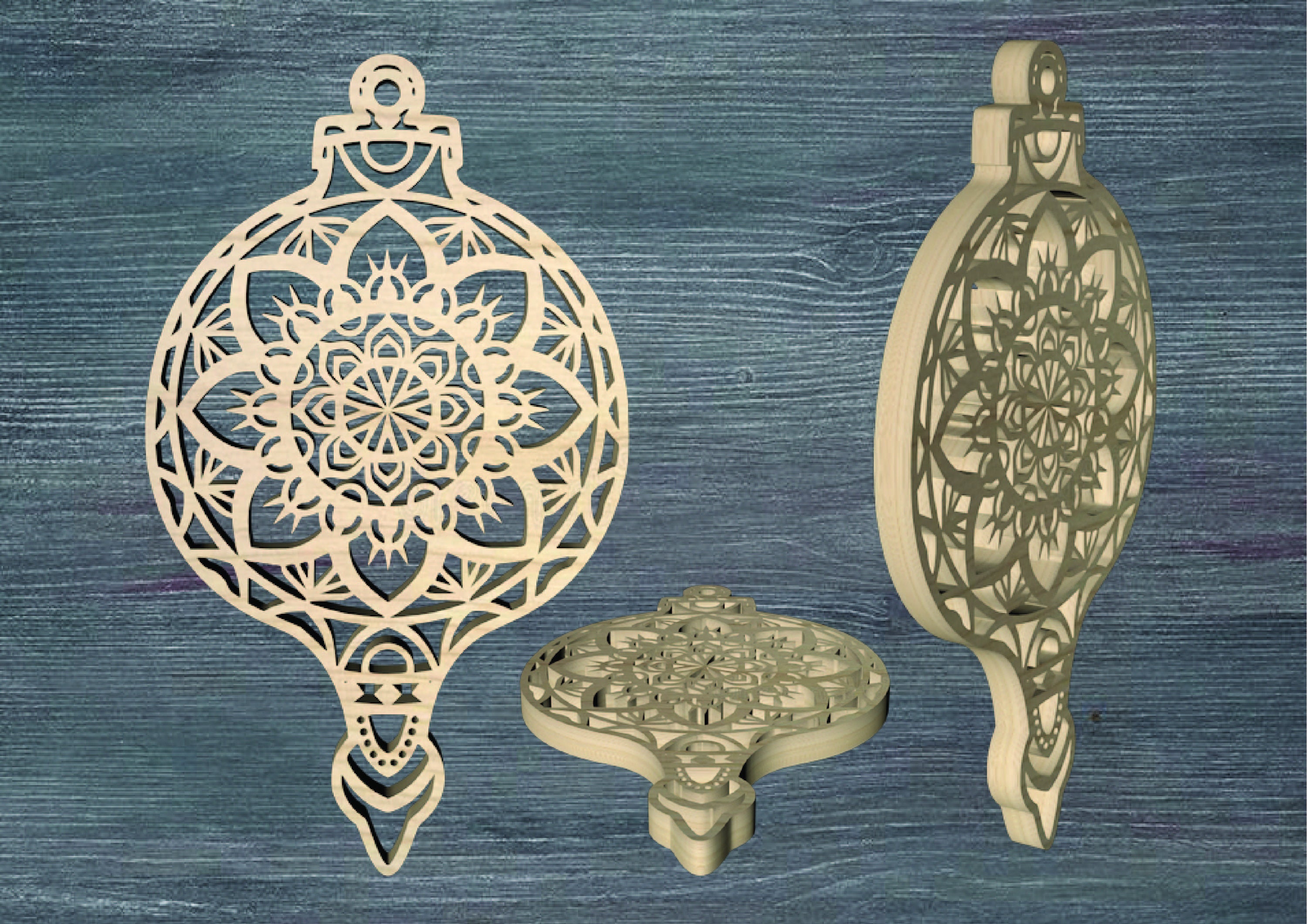 Tree Balls Mandala Digital Download Svg Eps Png Cdr - Etsy