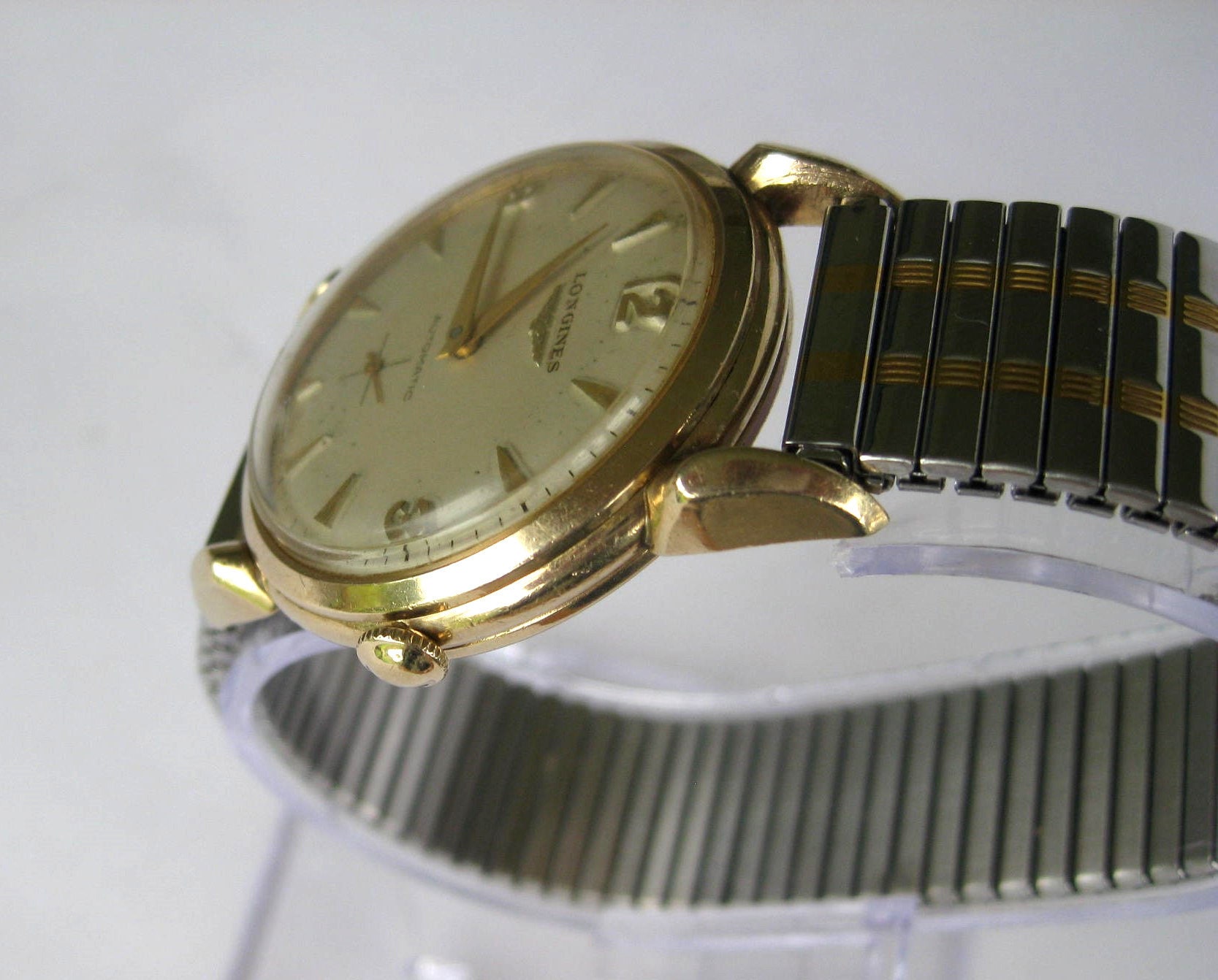 Vintage Longines Gents Automatic 35mm Gold Filled Dress Watch - Etsy