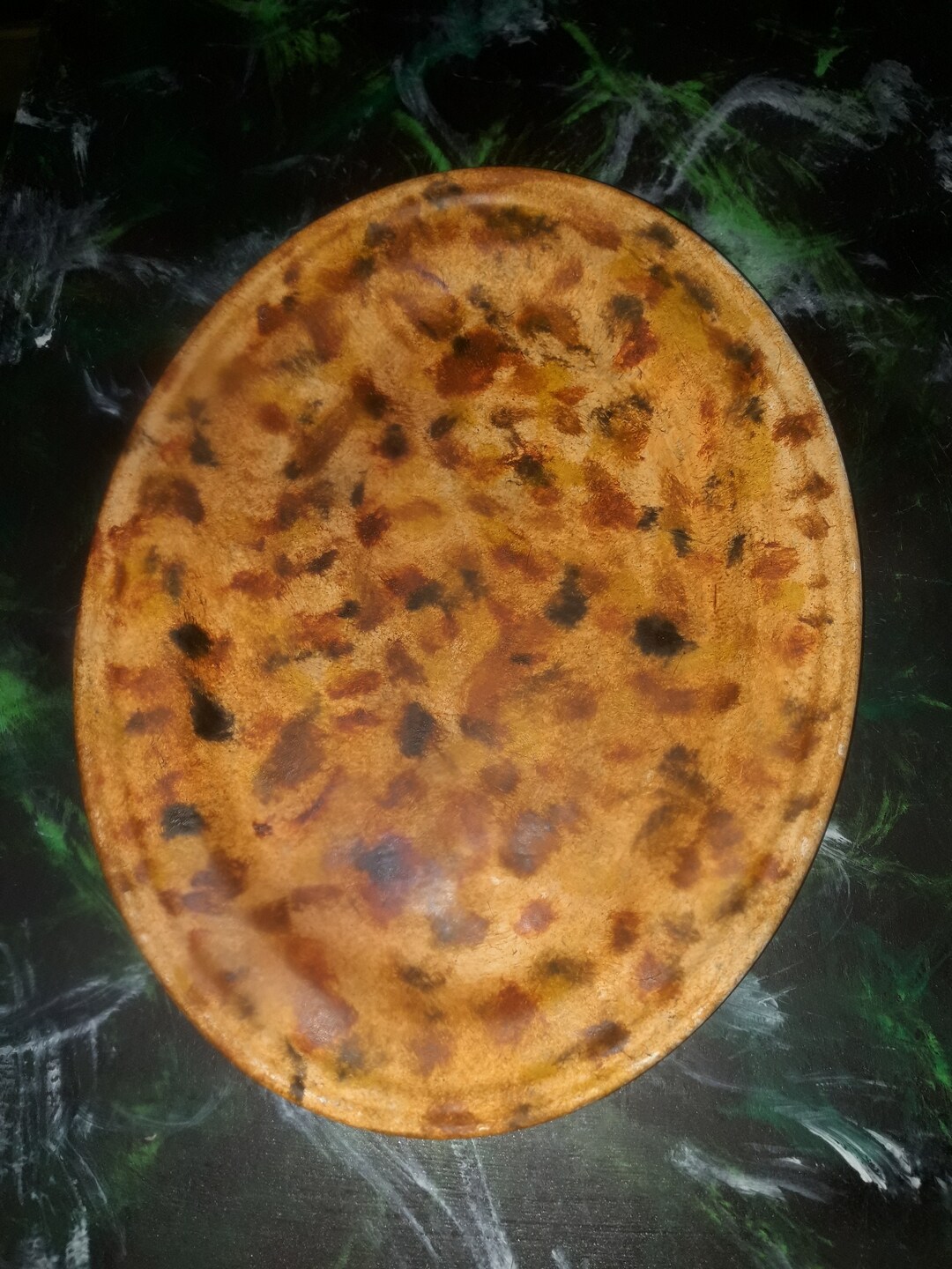 Faux Tortoiseshell Platter - Etsy