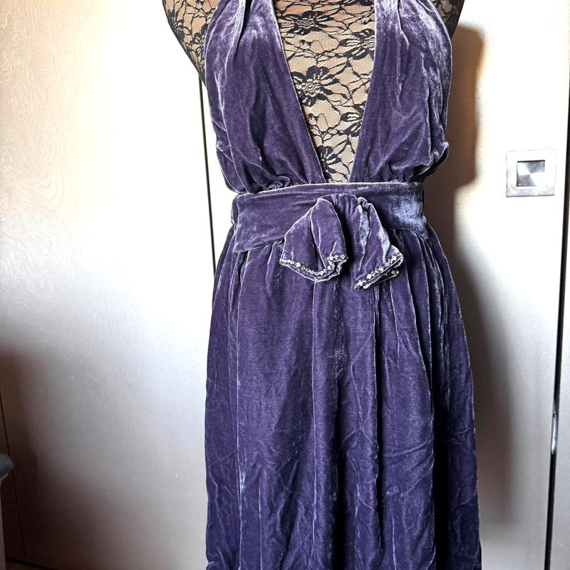 Couture Rhinestone Dress - Etsy