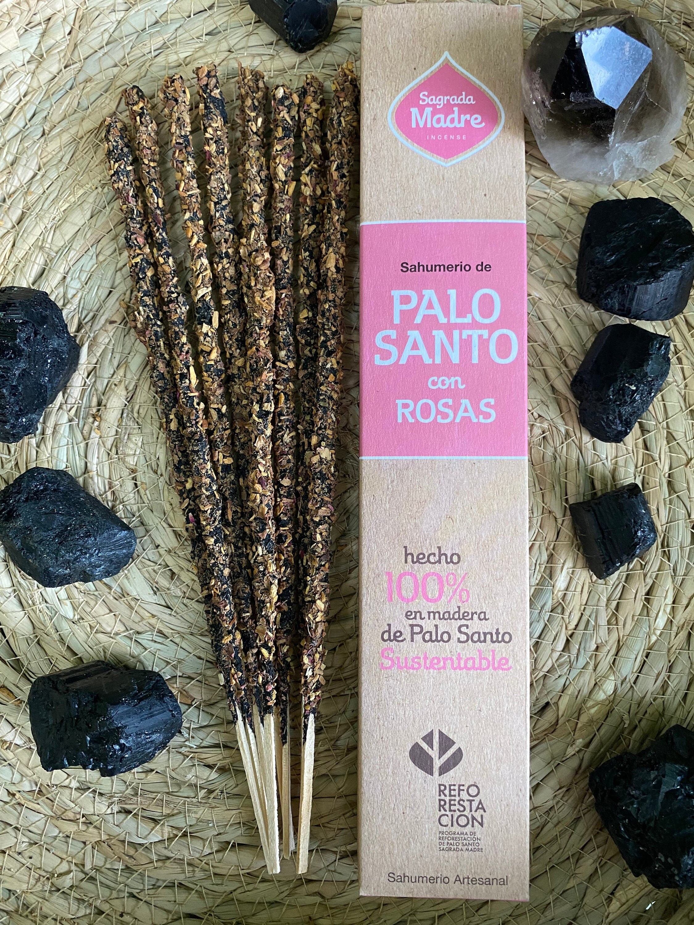 Sagrada Madre Incense Palo Santo Different Types, Rose, Vanilla ...