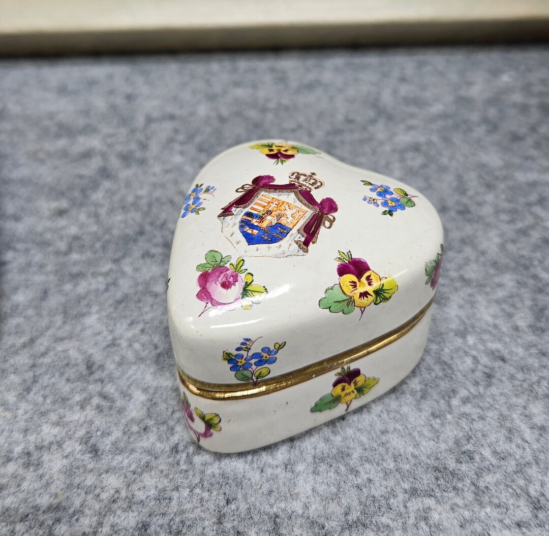 Very Rare, Collectible "fischer Emil" Jewelry Box. Made in 1904-1914 ...