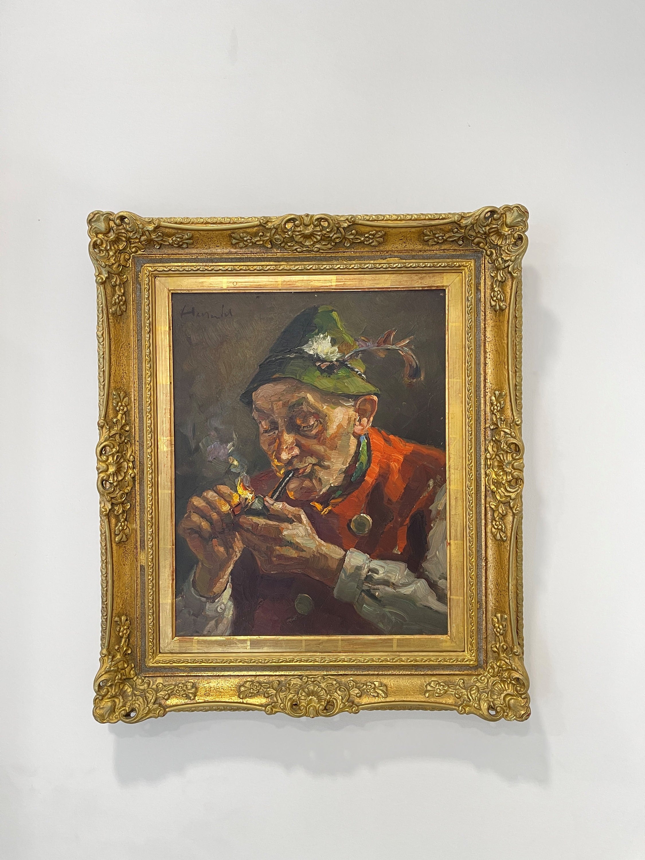 Harry Haerendel, Painting "the Hunter" - Etsy