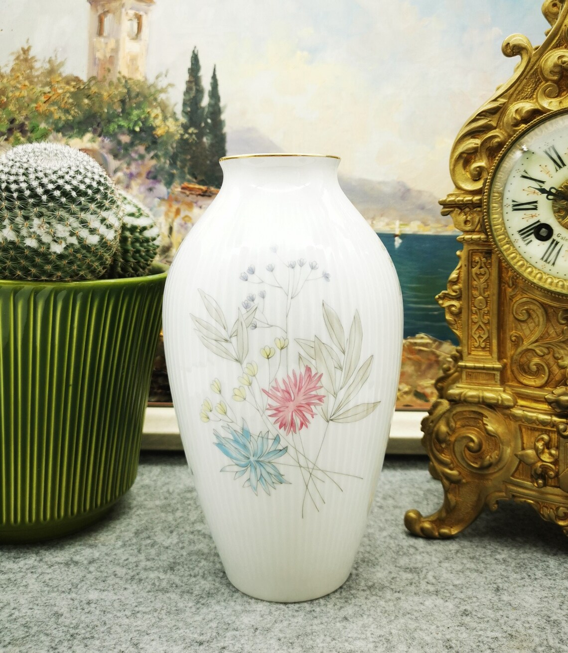 Exclusive shape THOMAS R Germany porcelain vase. | Etsy