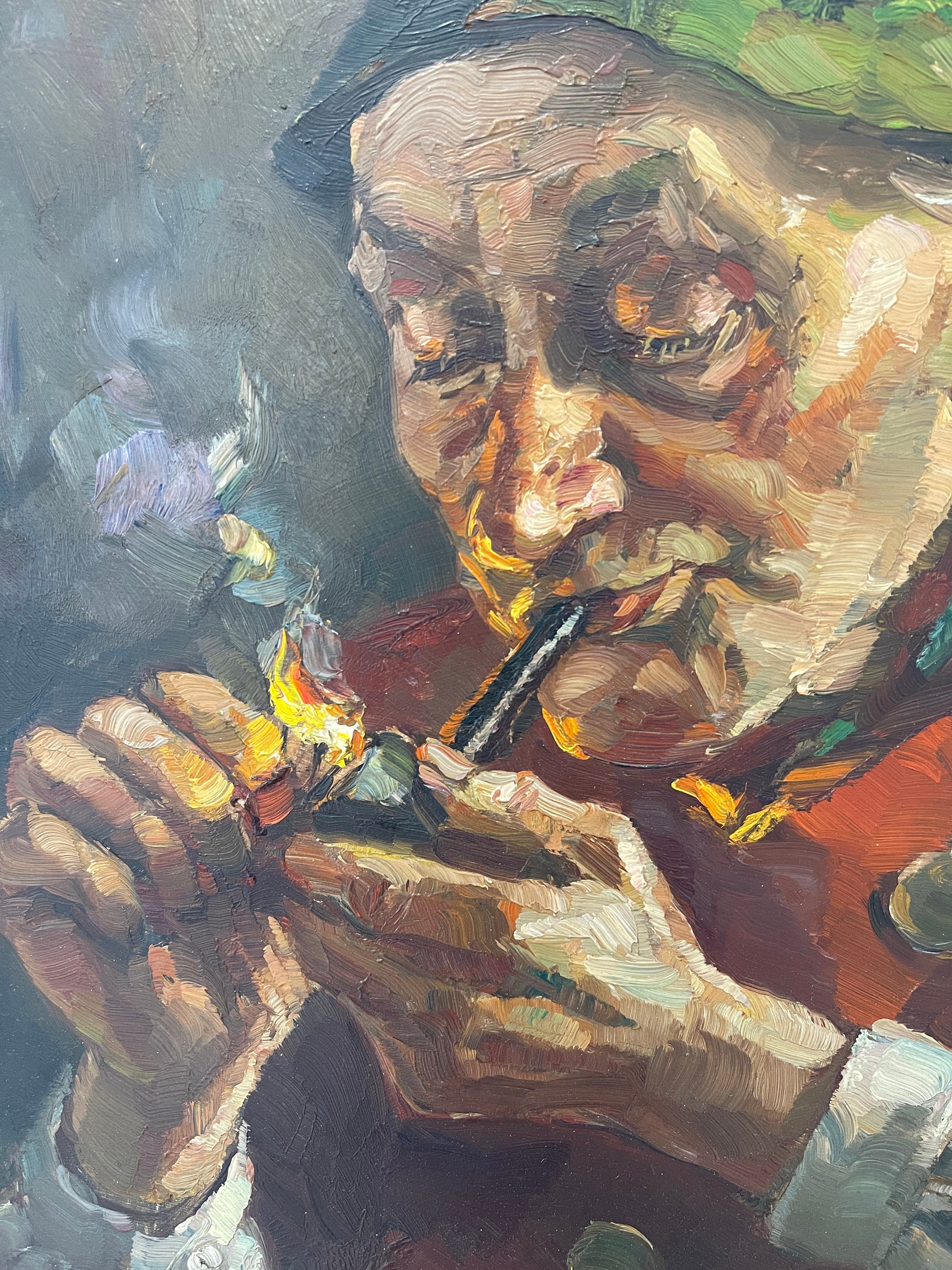 Harry Haerendel, Painting the Hunter - Etsy