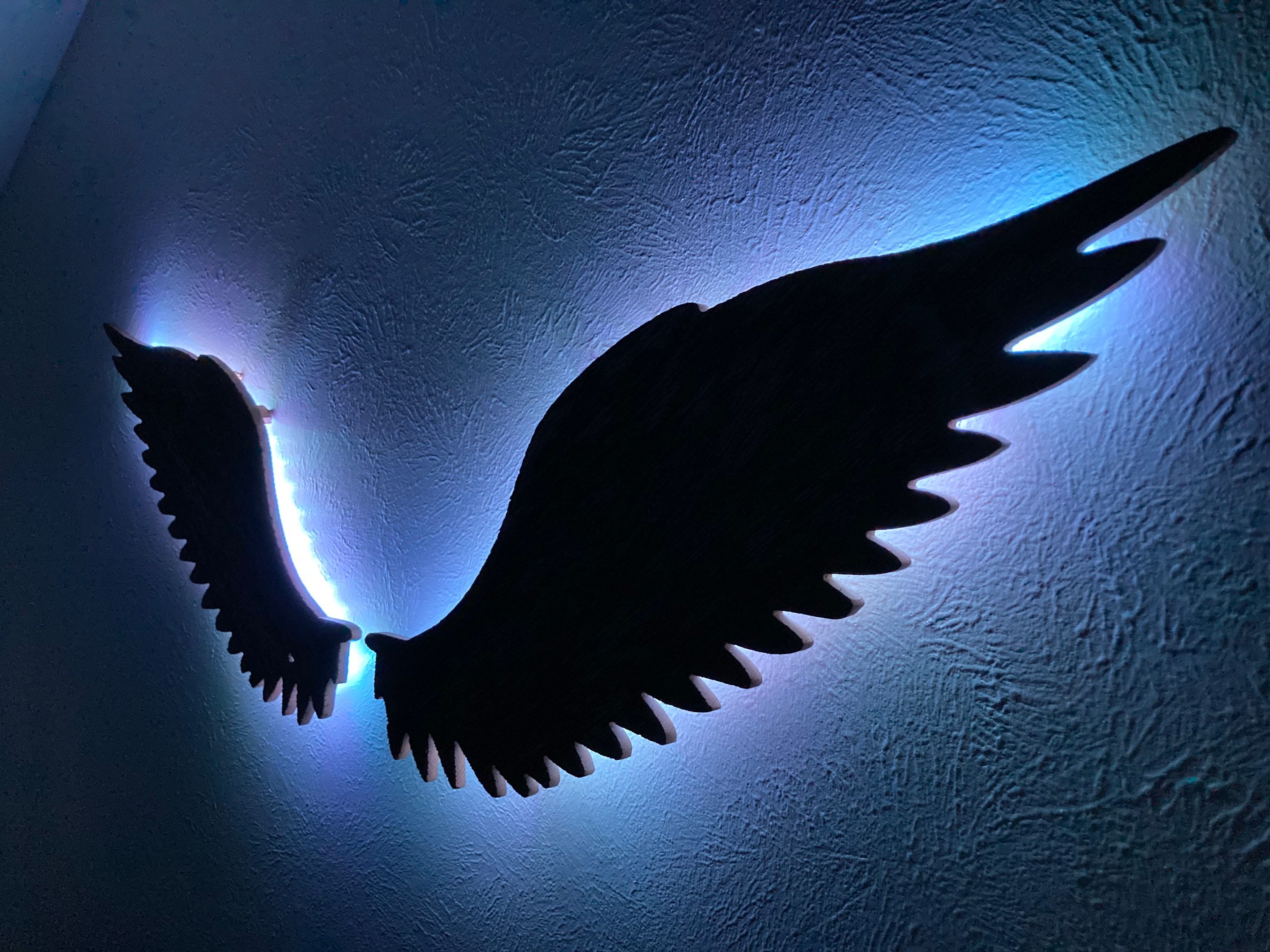 Angel Wings Made From Reclaimed Century Old Kentucky Barn Oak | Etsy