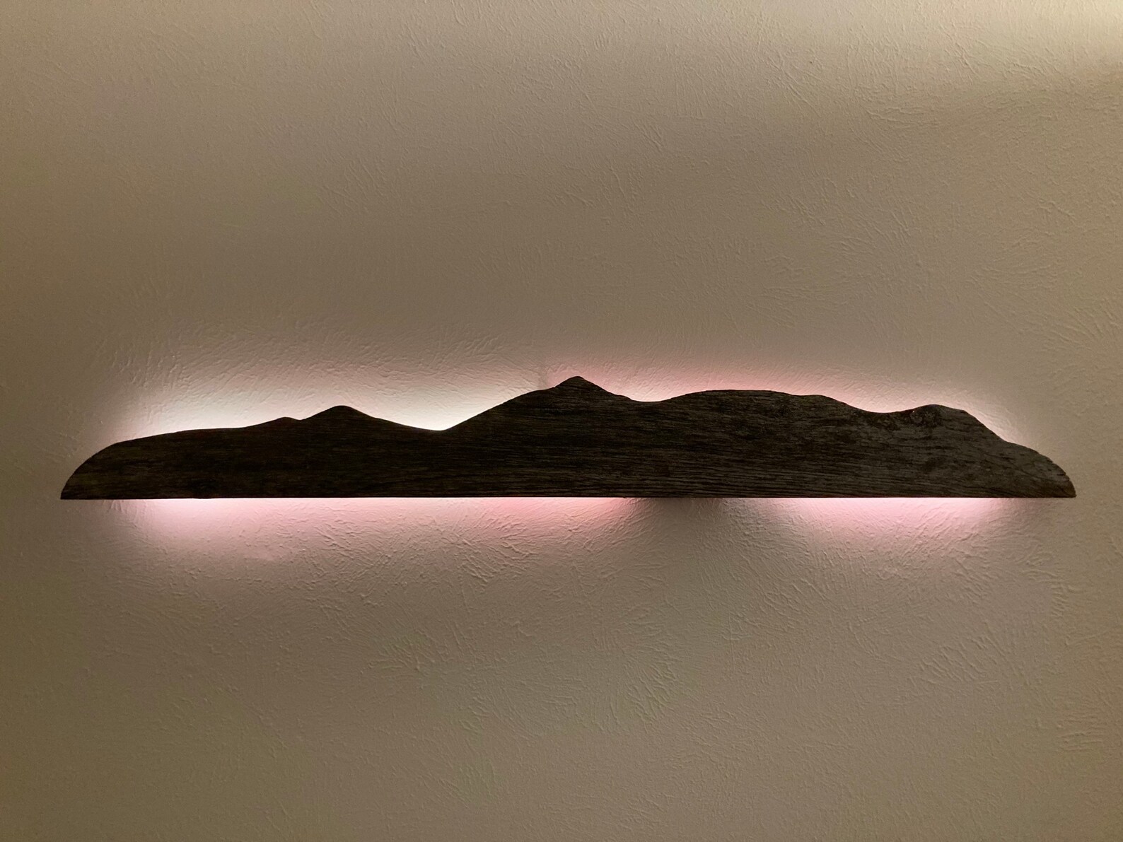 Santa Rita Mountain Range, Arizona mountain Silhouette Backlit - Etsy