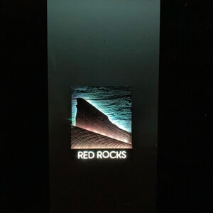 Red Rocks Amphitheater ship Rock Made From - Etsy