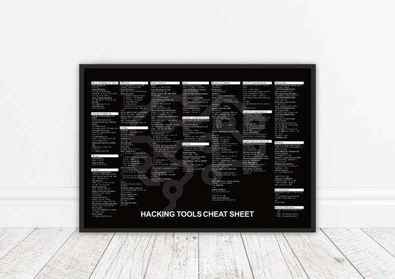 Hacking Tools Cheat Sheet Poster Bild Hacker digital - Etsy Hacking Tools Cheat Sheet Poster Bild Hacker digital - Etsy
