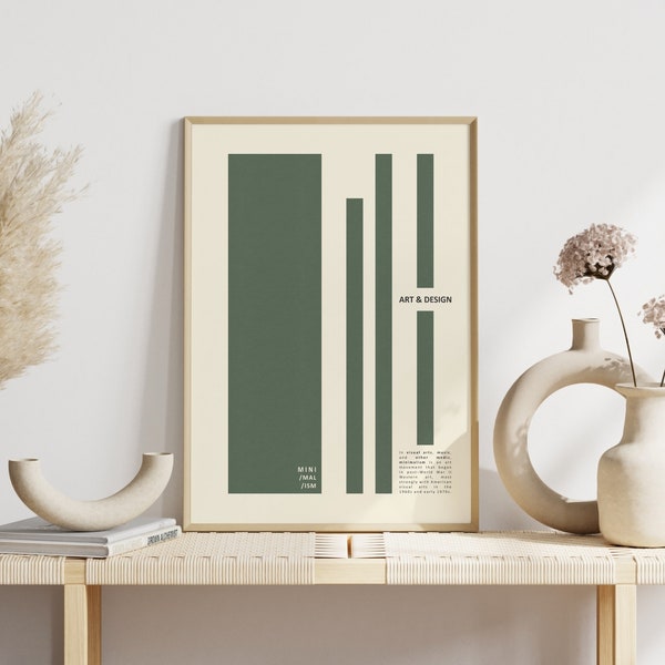 Minimalist Poster - Etsy