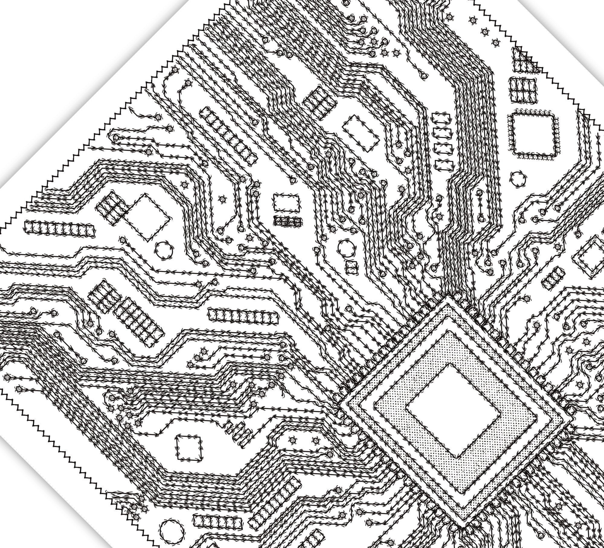 Computer CPU Poster Processor Calculator | Etsy