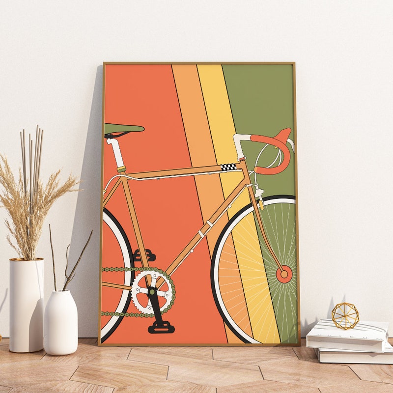 Bike Poster - Etsy