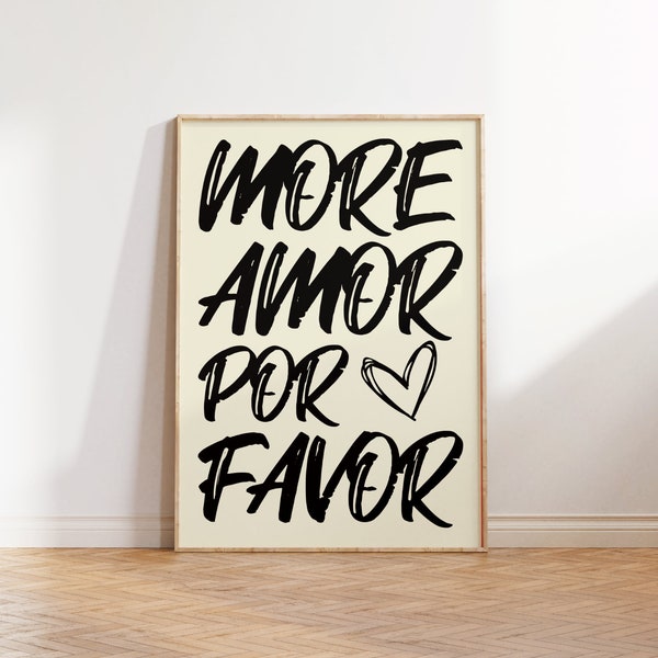 More amor por favor - Etsy.de