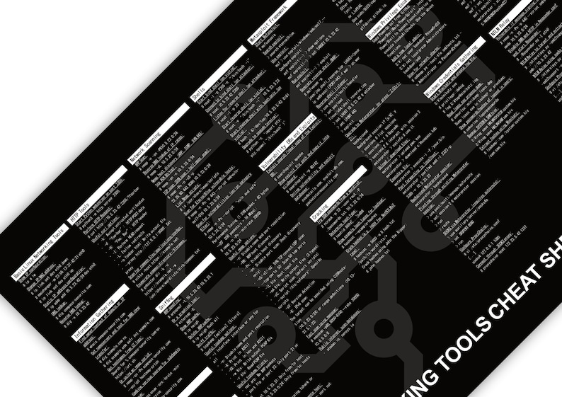Hacking Tools Cheat Sheet Poster Image Hacker Digital - Etsy Hacking Tools Cheat Sheet Poster Image Hacker Digital - Etsy