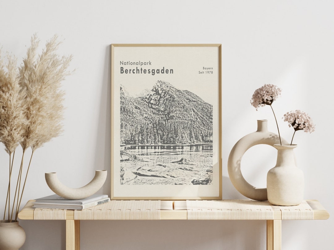 Poster Berchtesgaden National Park | Bavaria - Etsy