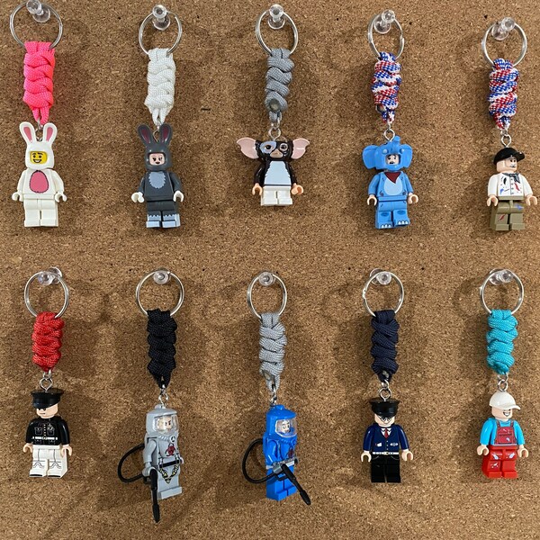 Minifigure Keychain - Etsy