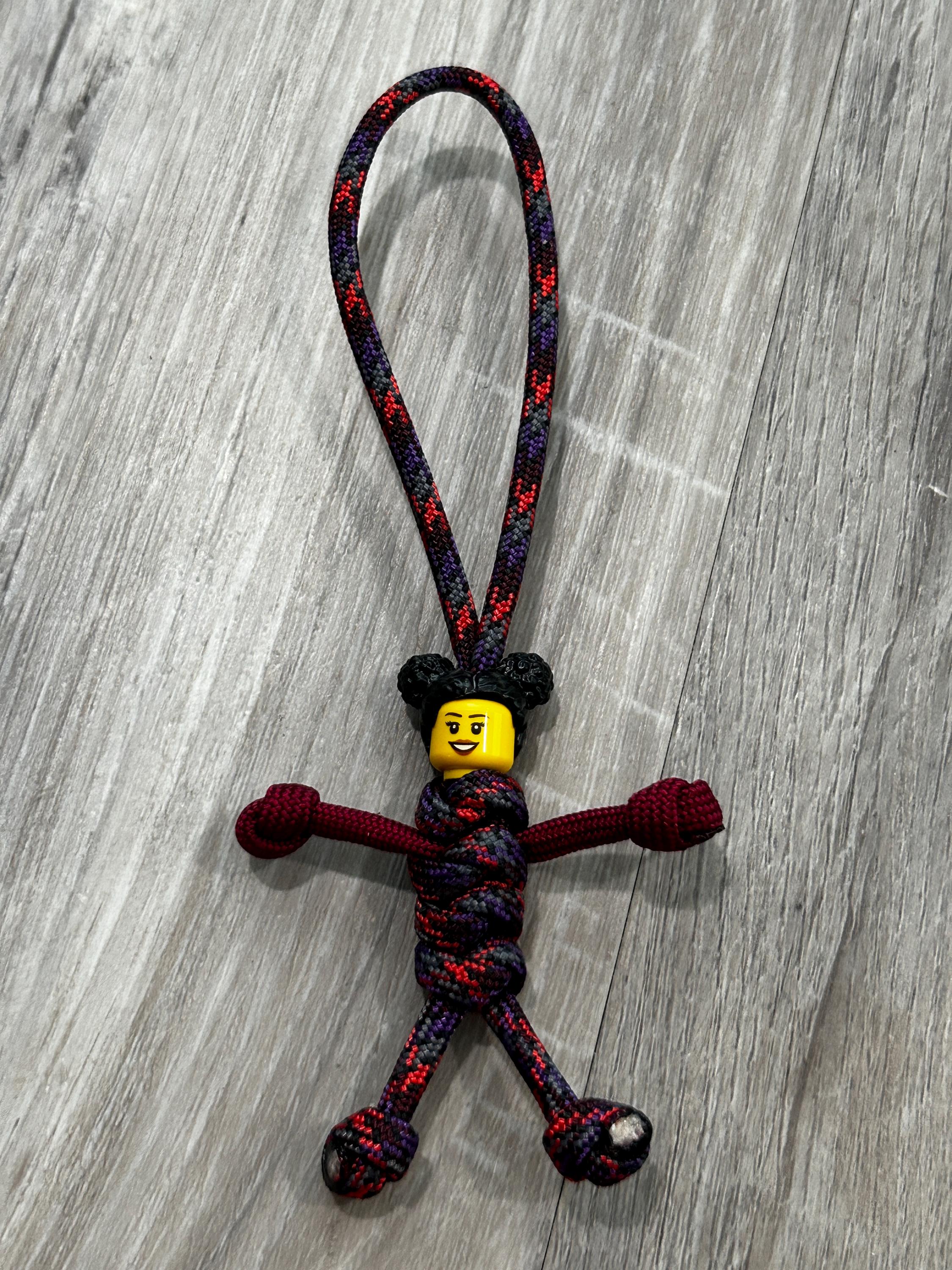 Paracord Buddy Zipper Pull, Backpack Zipper Pull, Buddy Keychain - Etsy